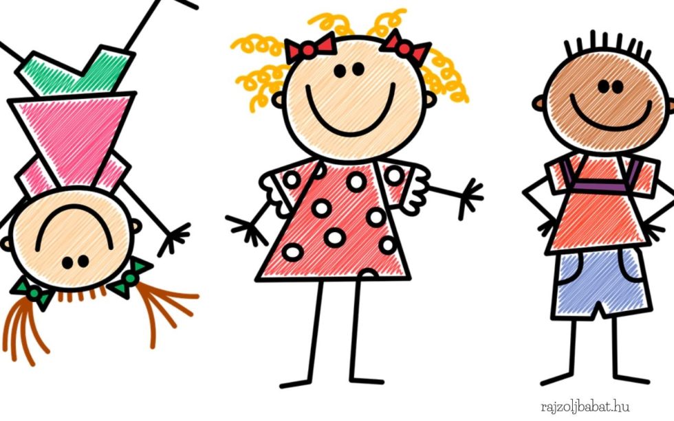 Könnyen elkészíthető rajzok - Rajzolj babát!